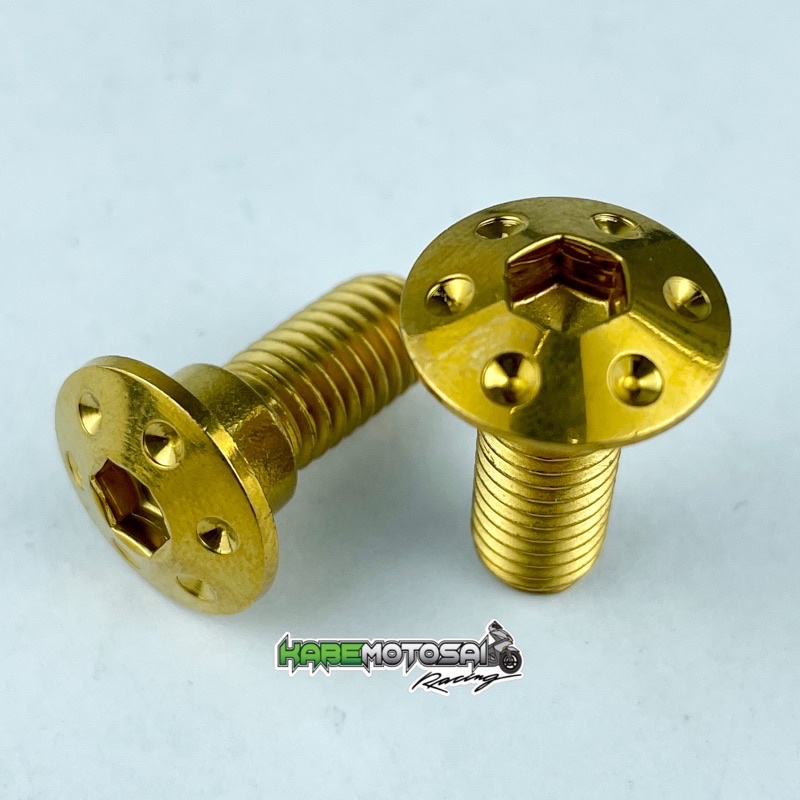 🏁 (1 BIJI) SCREW DISC BRAKE ALLENKEY 🏁 ORIGINAL HENG THAILAND SKRU DISC ...