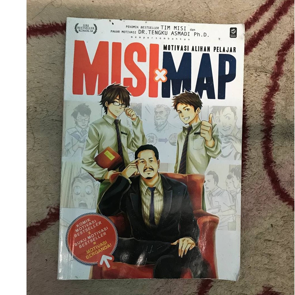 KOMIK PRELOVED DAN TERPAKAI!! MISI X MAP by Novel Grafik | Shopee Malaysia