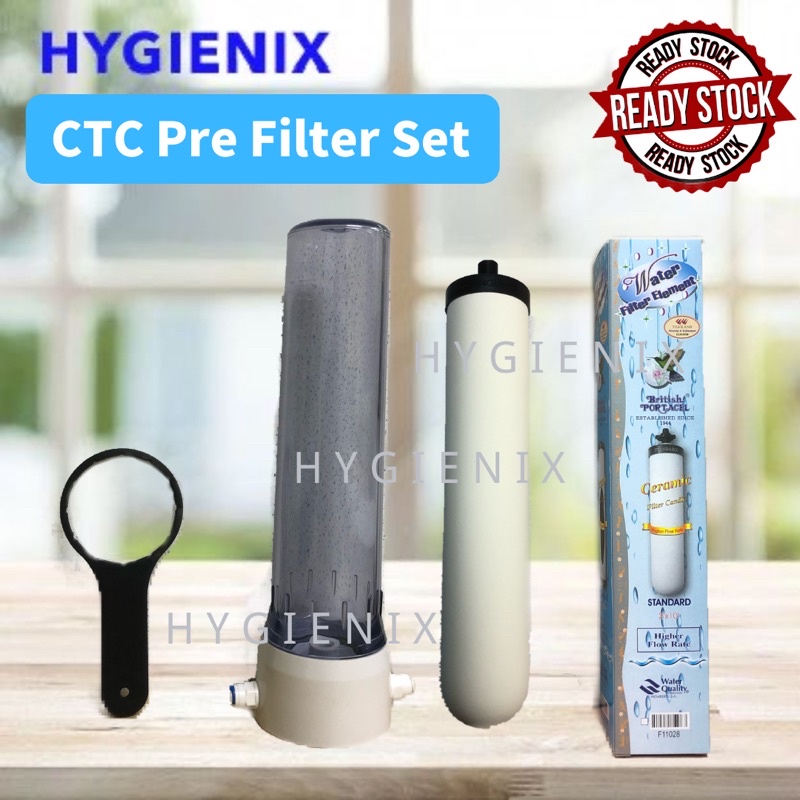 Pre Filter CTC and ceramic water filter candle set 10 Inch | Shopee Malaysia