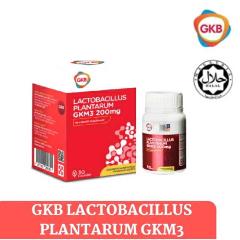 📣 GKB Lactobacillus Plantarum GKM3 200MG | Probiotic | Shopee Malaysia