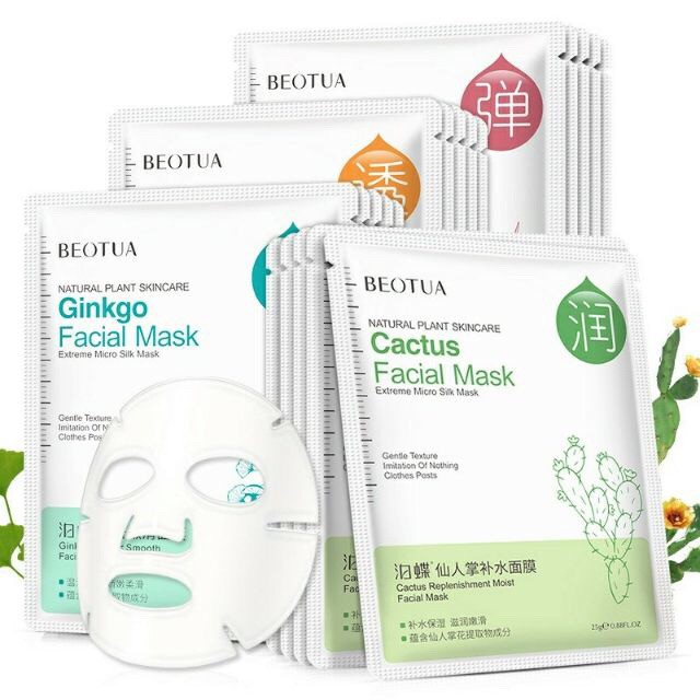 (🇲🇾Ready Stock)Beotua Natural Plant Extreme Micro Silky Facial Mask ...