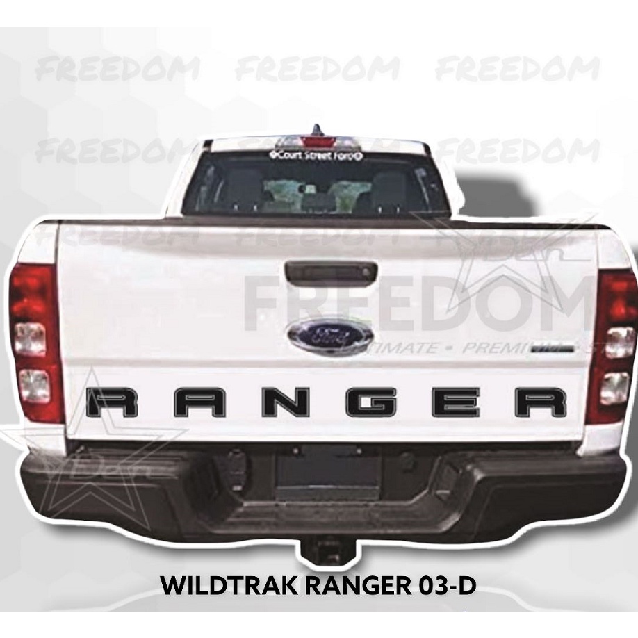 Ranger Stickers STICKER Car STICKER FORD RANGER Rear | Shopee Malaysia