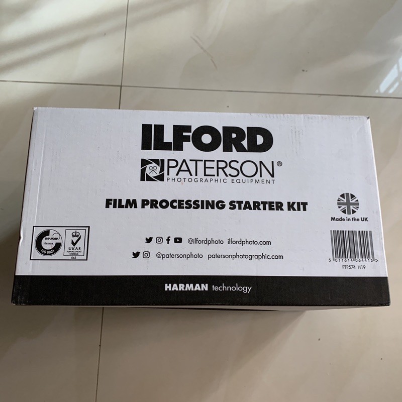 PTP574 PATERSON ILFORD FILM PROCESSING STARTER KIT film developing kit ...