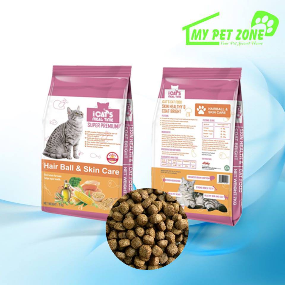 ICats Hairball & Skin Care (Cat Food) 7KG | Shopee Malaysia