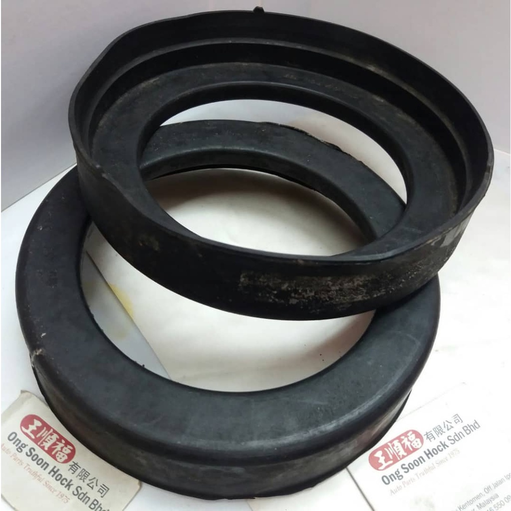 2 pcs Mercedes W115 W116 W123 W126 Coil Spring Rubber Ring Rear 9.5mm ...