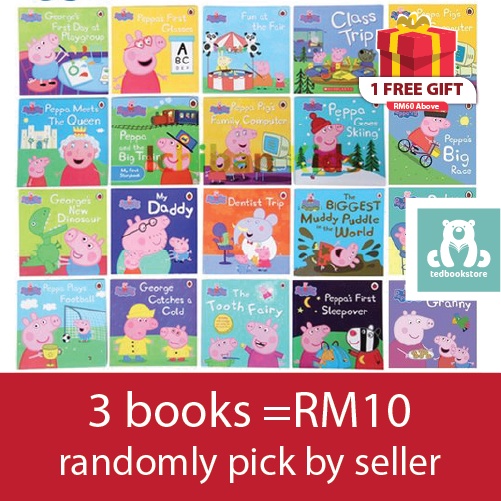 【TED】Peppa Pig English Children Story Book Age3-4-5-6 Early Learning ...