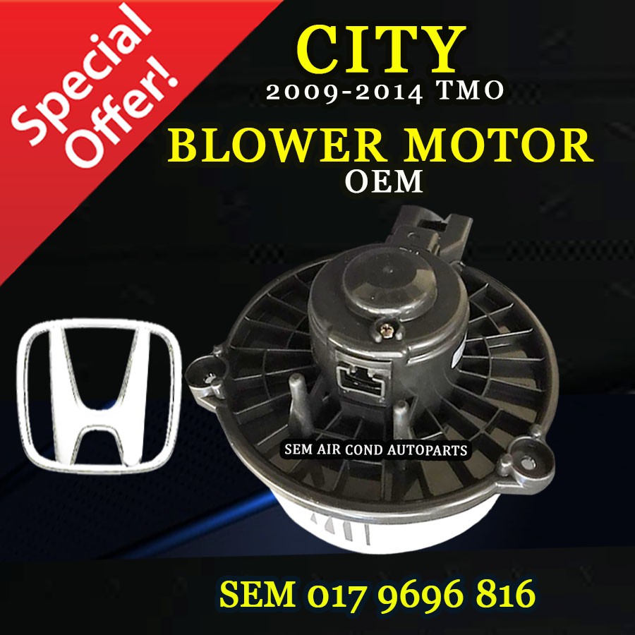 HONDA CITY 2009-2014 YEAR TMO OEM TAIWAN BLOWER MOTOR (CAR AIRCOND ...