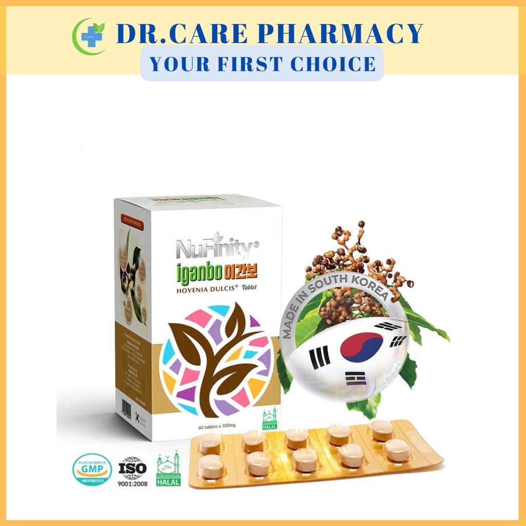 NuFinity® Iganbo Hovenia Dulcis+ 60 tablets x 500 mg Ultimate Liver ...