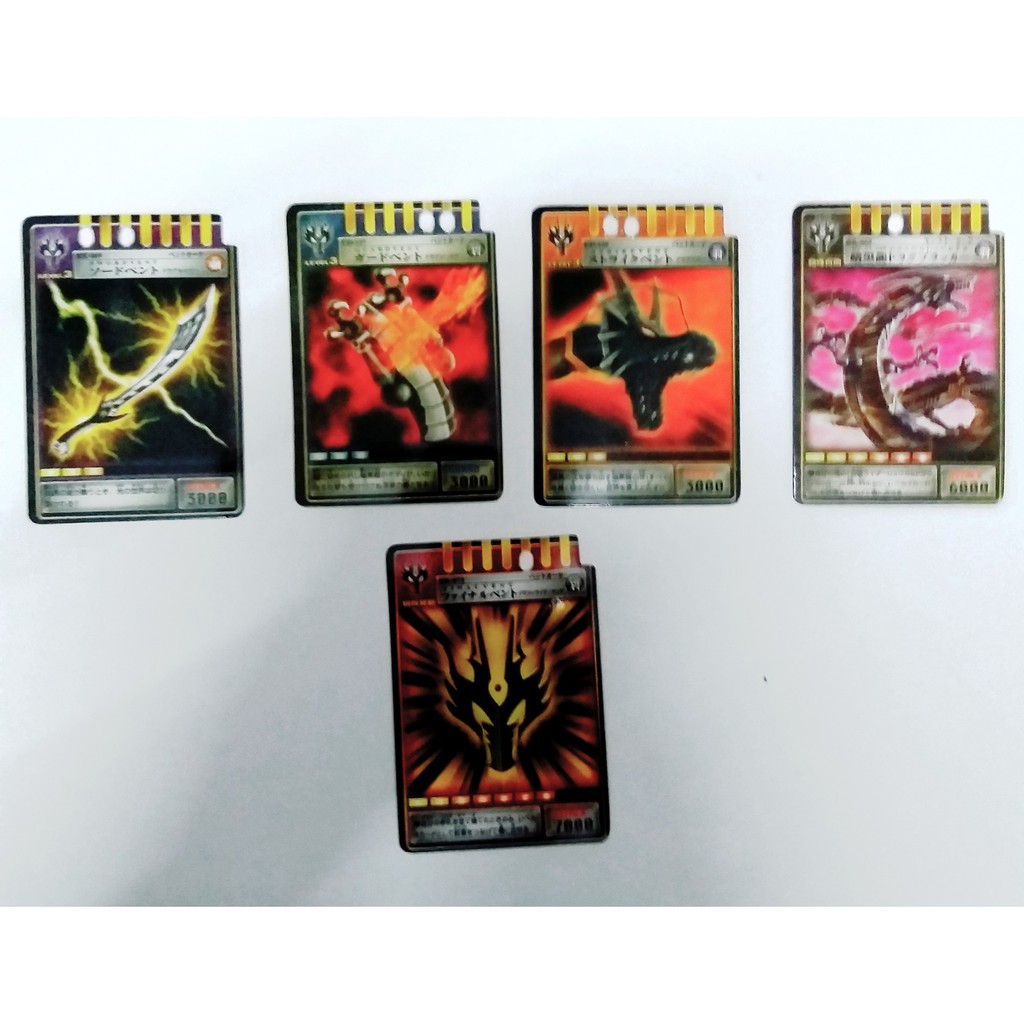 Bandai Kamen Rider Ryuki DX kamen rider Ryuga card Limited edition Rare ...