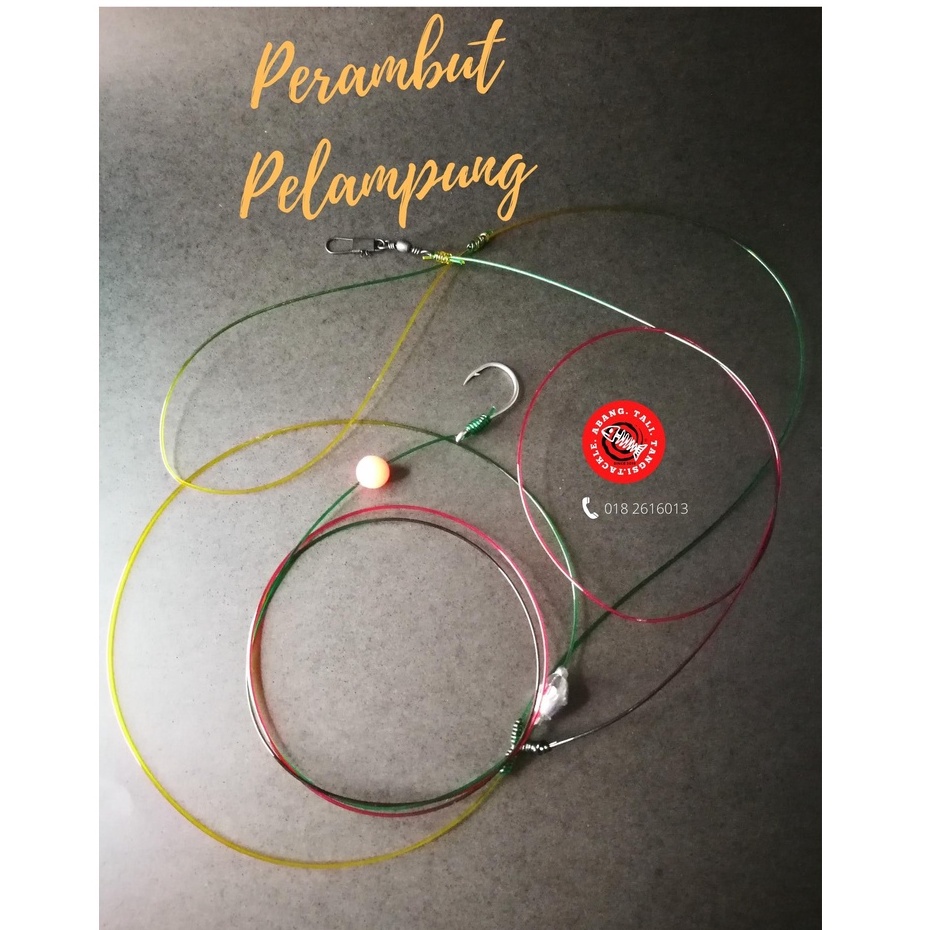 PERAMBUT SIAKAP DAN JENAHAK KOLAM PANCING/ PERAMBUT PELAMPUNG | Shopee ...
