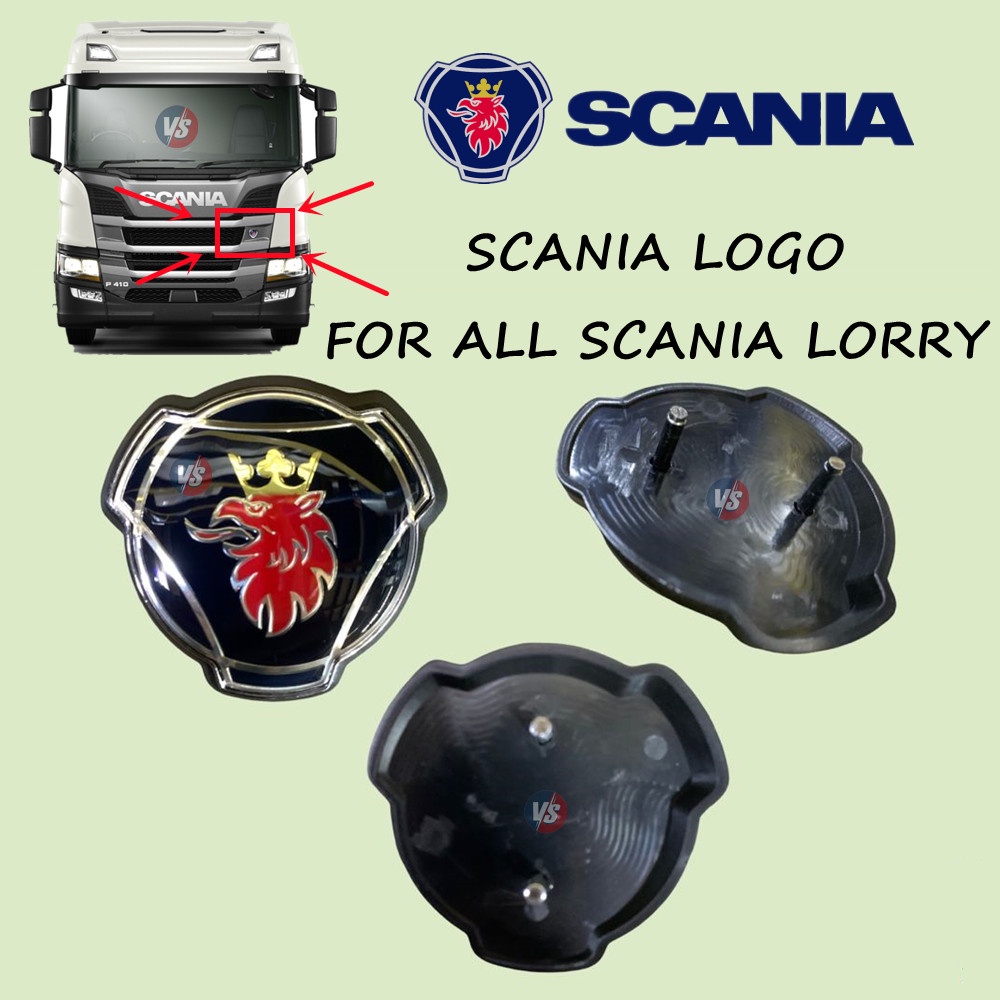 SCANIA LOGO FOR ALL SCANIA LORRY | Shopee Malaysia