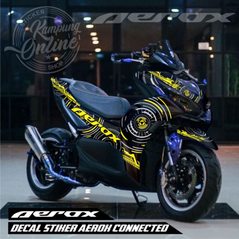Aerox New Decal sticker connected Full Body striping sticker variations ...