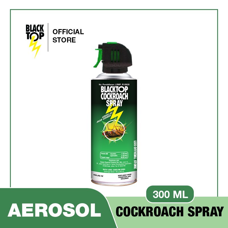 [READY STOCK] BLACKTOP Cockroach Spray Penyembur Serangga Berkesan ...