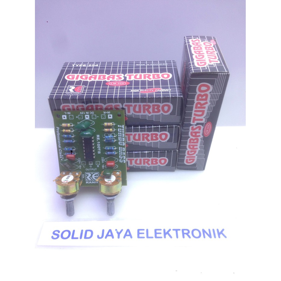 Gigabas Turbo Ranic 254 (IC LM324) | Shopee Malaysia
