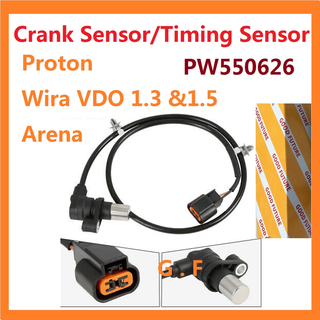BRAND NEW Proton Wira Arena Satria VDO Crankshaft Position Crank Sensor ...