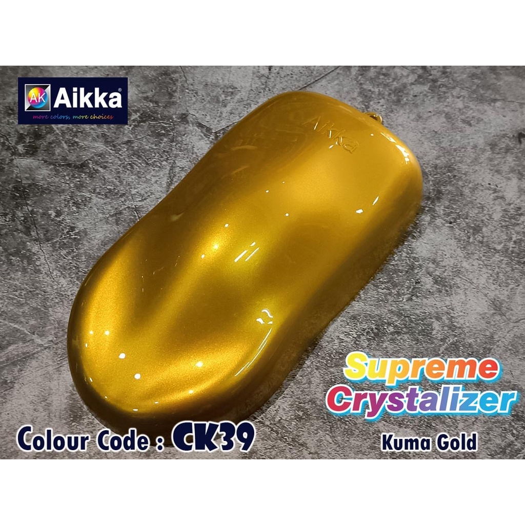 AIKKA CK39 KUMA GOLD SUPREME CRYSTALIZER 2K PAINT | Shopee Malaysia