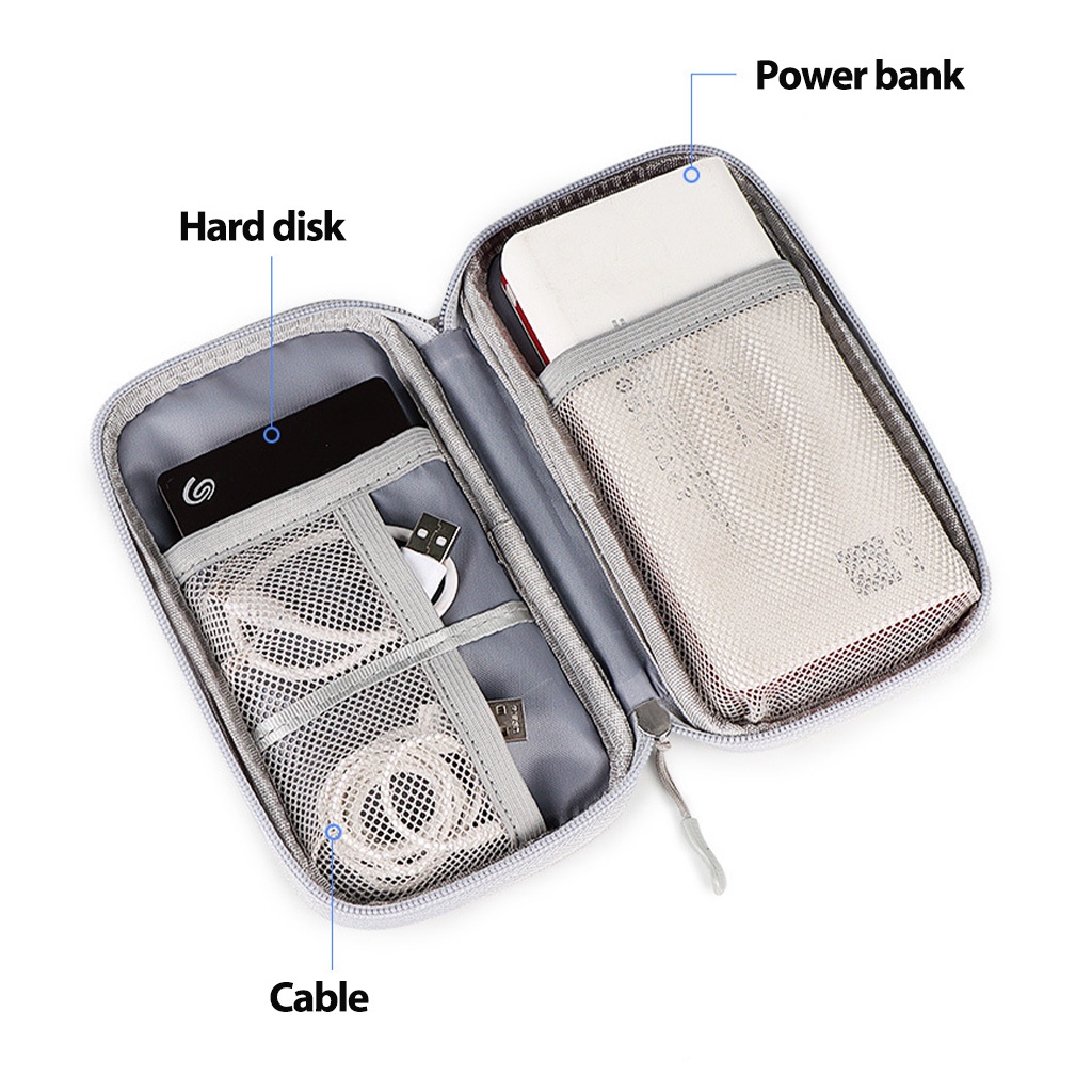 ISTOR POWER BANK BAG/ POWER BANK POUCH/ TRAVEL DIGITAL ORGANIZER KEEPER ...
