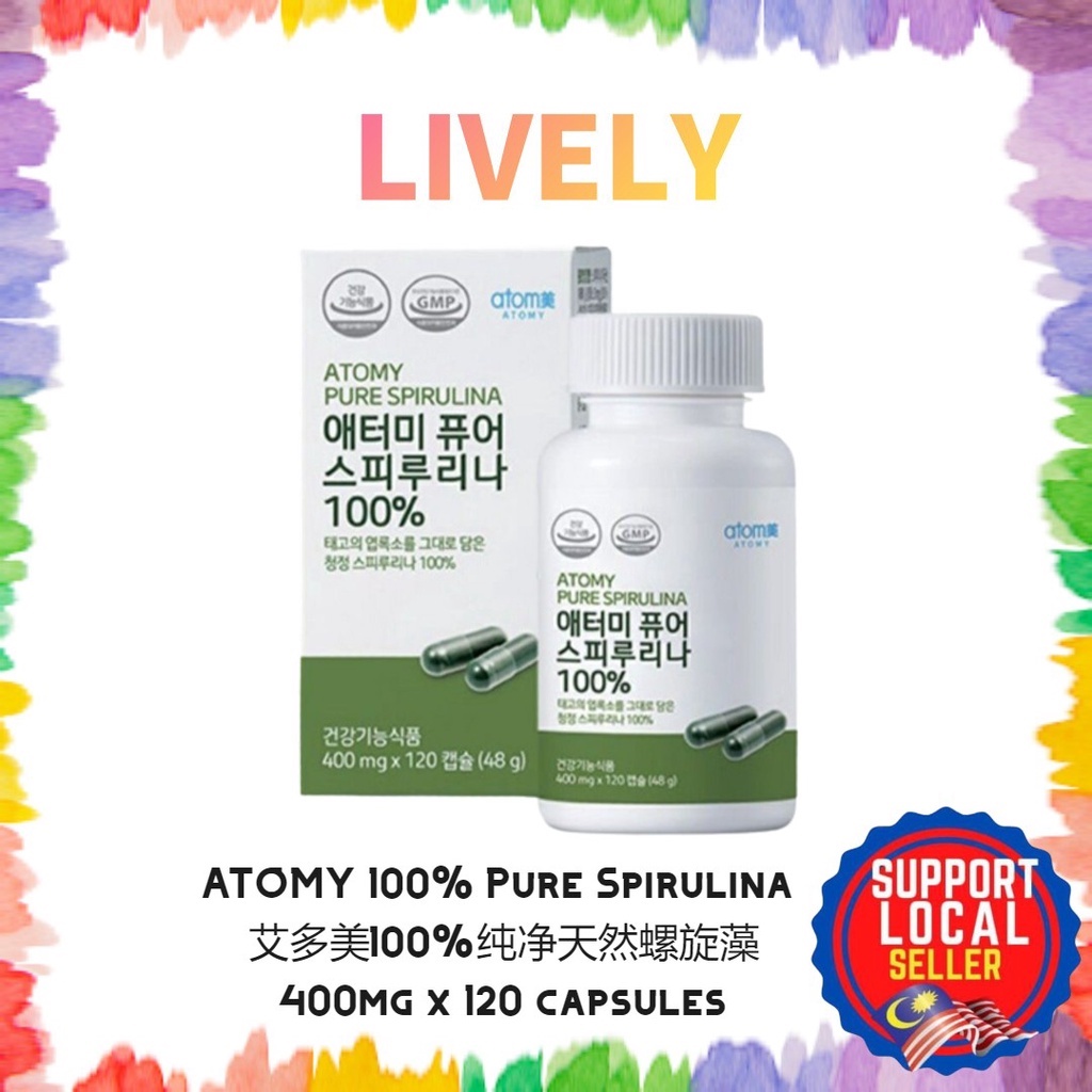 [READY STOCK MALAYSIA] Atomy 100% Pure Spirulina 艾多美100%纯净螺旋藻 HALAL ...
