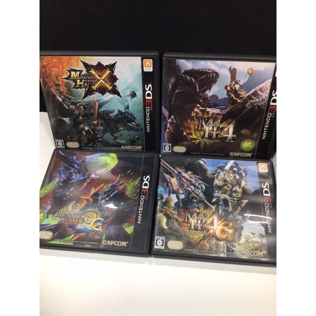 Original Cartridge [3DS] Included All Sectors Monster Hunter 3DS Mon Hun Hunt Jaey MH 3G 4 4G X ...