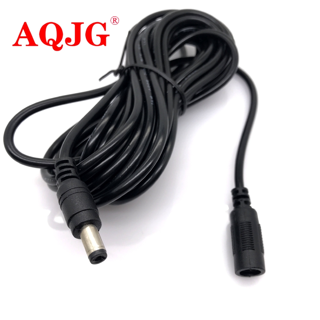 12V DC Extension Cable 5.5*2.1mm Male Female Power Cord 1m 2m 3m 5M 10M ...