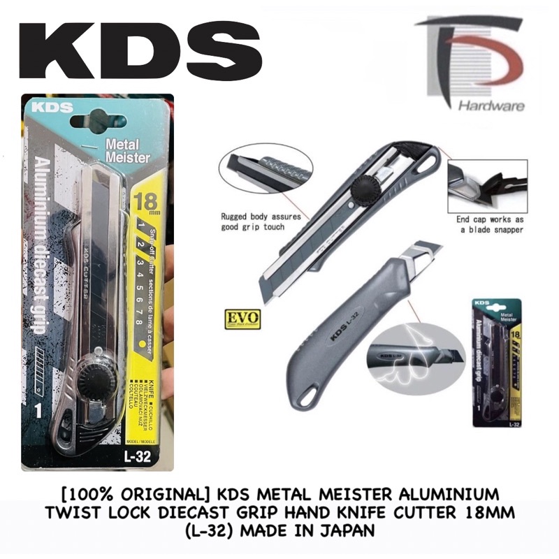 [100% ORIGINAL] KDS METAL MEISTER ALUMINIUM TWIST LOCK DIECAST GRIP ...