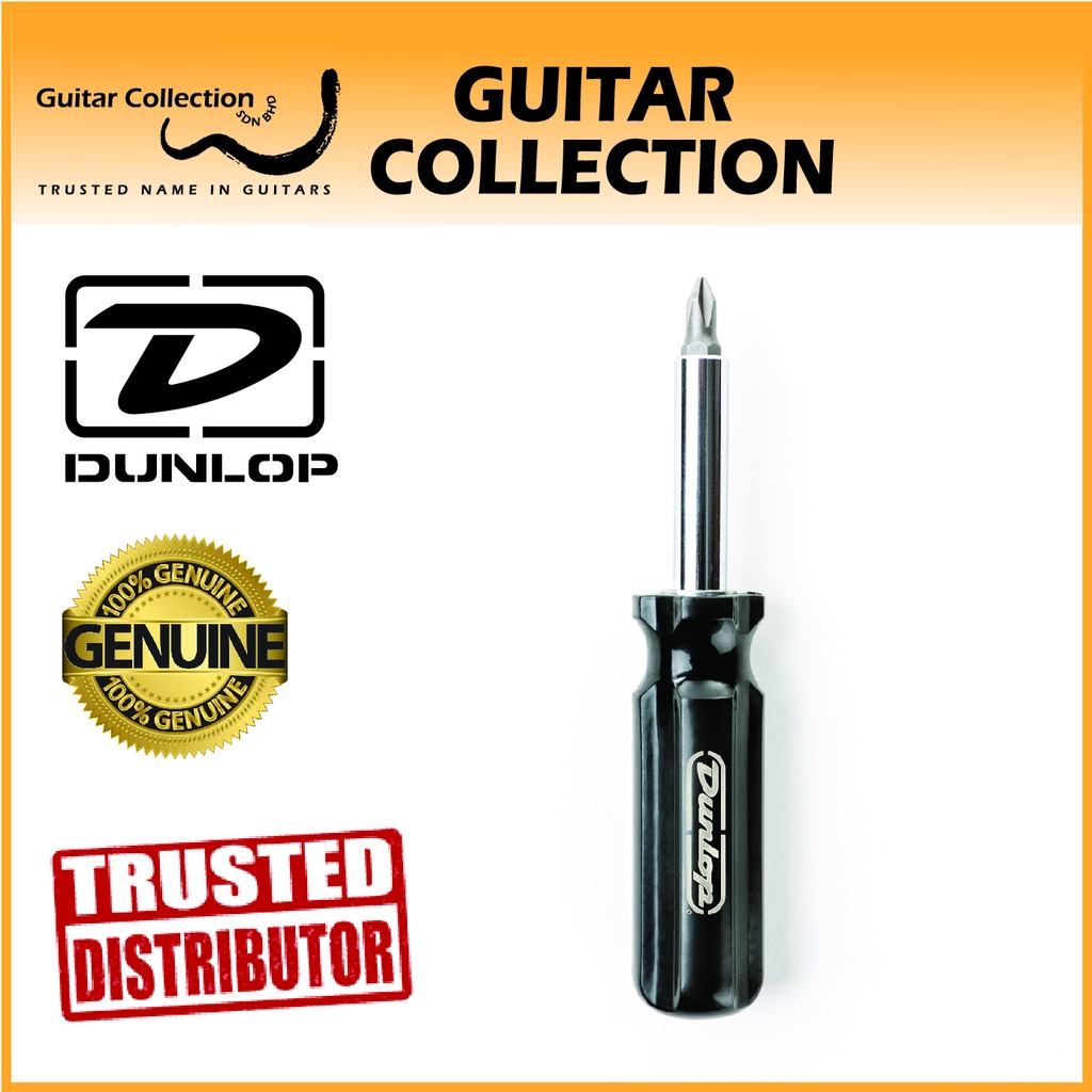 Jim Dunlop DGT06 Screwdriver | Comes with Multiple Screwdriver Heads ...