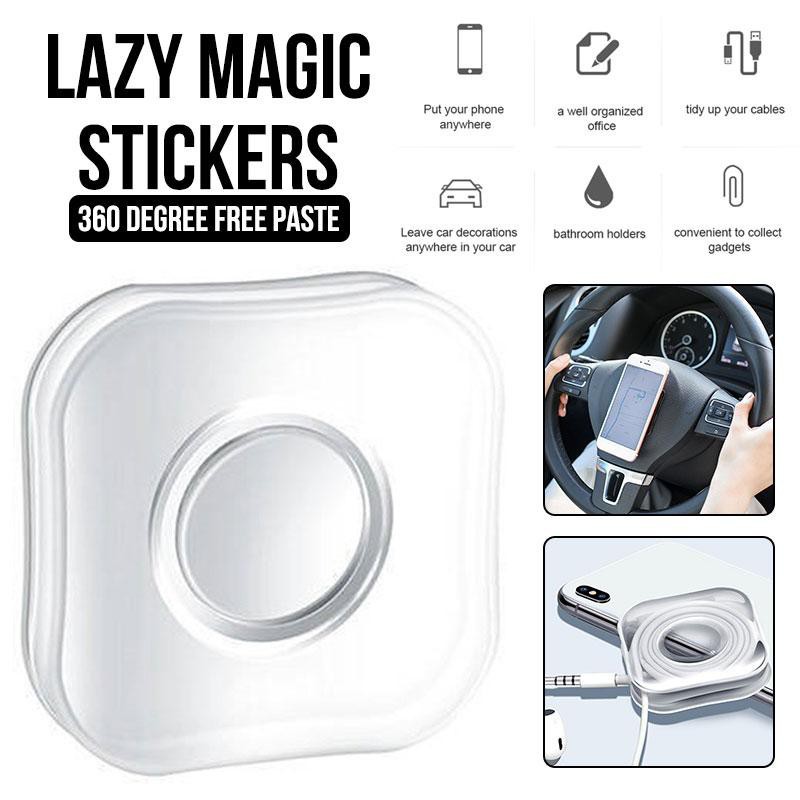 Magic Nano Rubber Gel Pad Universal Phone Holder Phone Stand Phone ...