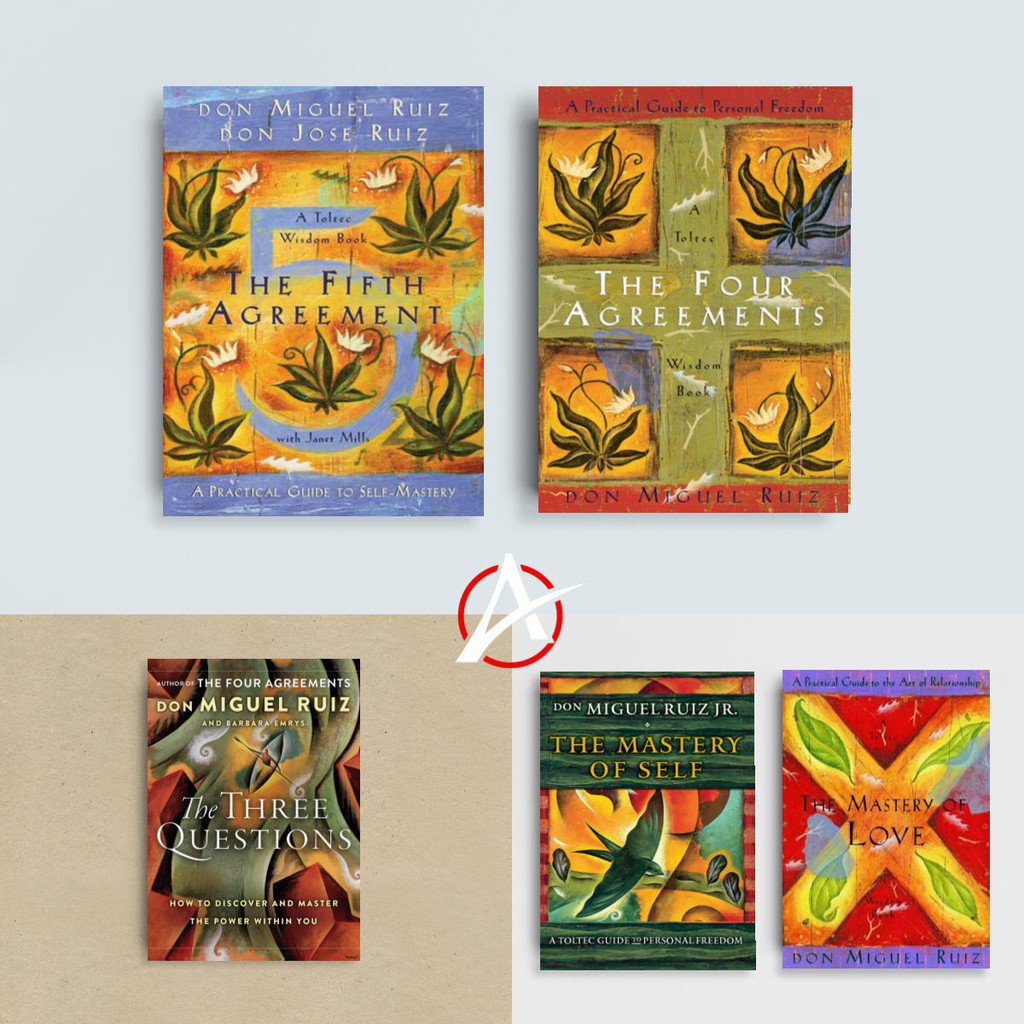 (Eng) Don Miguel Ruiz Collection Books (The Four & Five Agreements, The ...