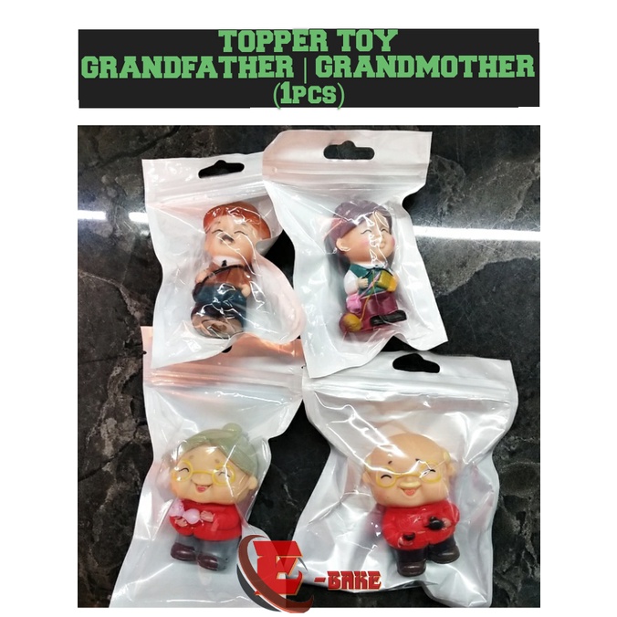 NENEK MAINAN TOPPER | Atuk ( 1PCS ) | KEK HIASAN KEK TOPPER | Shopee ...