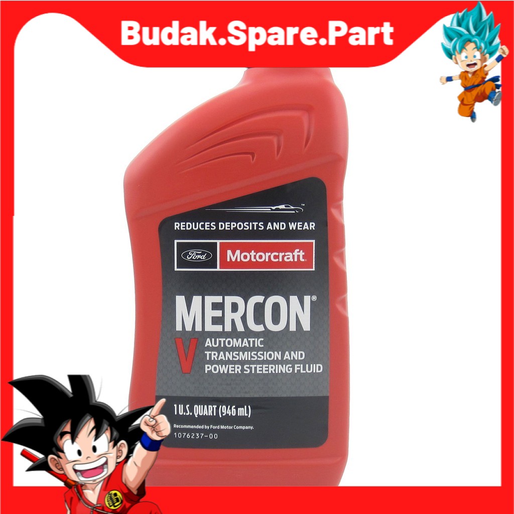 Ford Motorcraft MERCON V Automatic Transmission and Power Steering ...