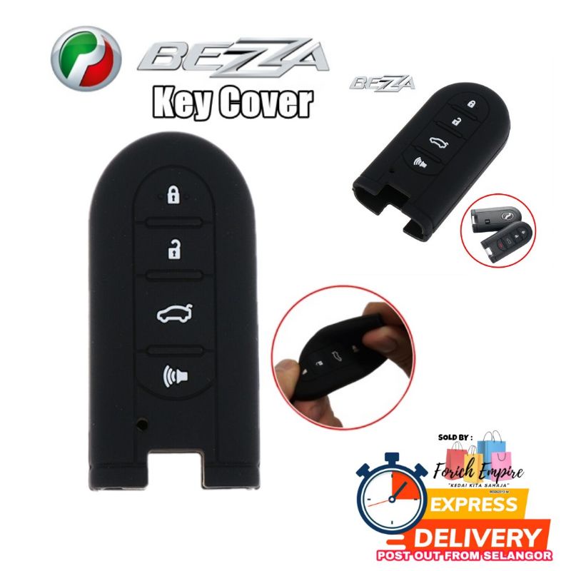 Perodua Bezza/New MYVI Keyless Push Start Remote Car Key Silicone Cover ...