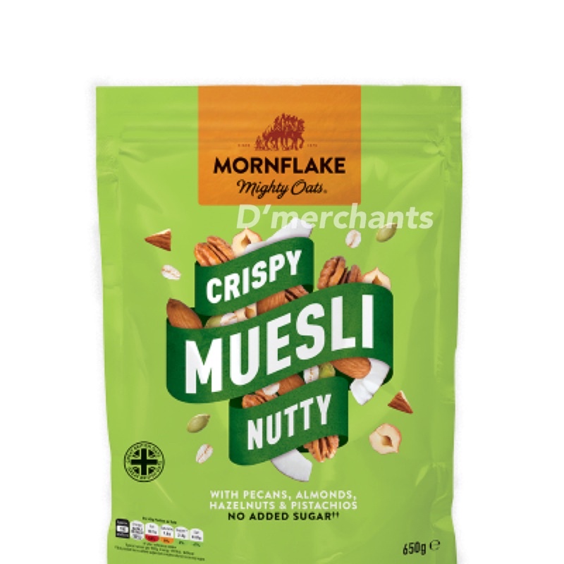 Mornflake Crispy Muesli Nutty | 500g | Shopee Malaysia