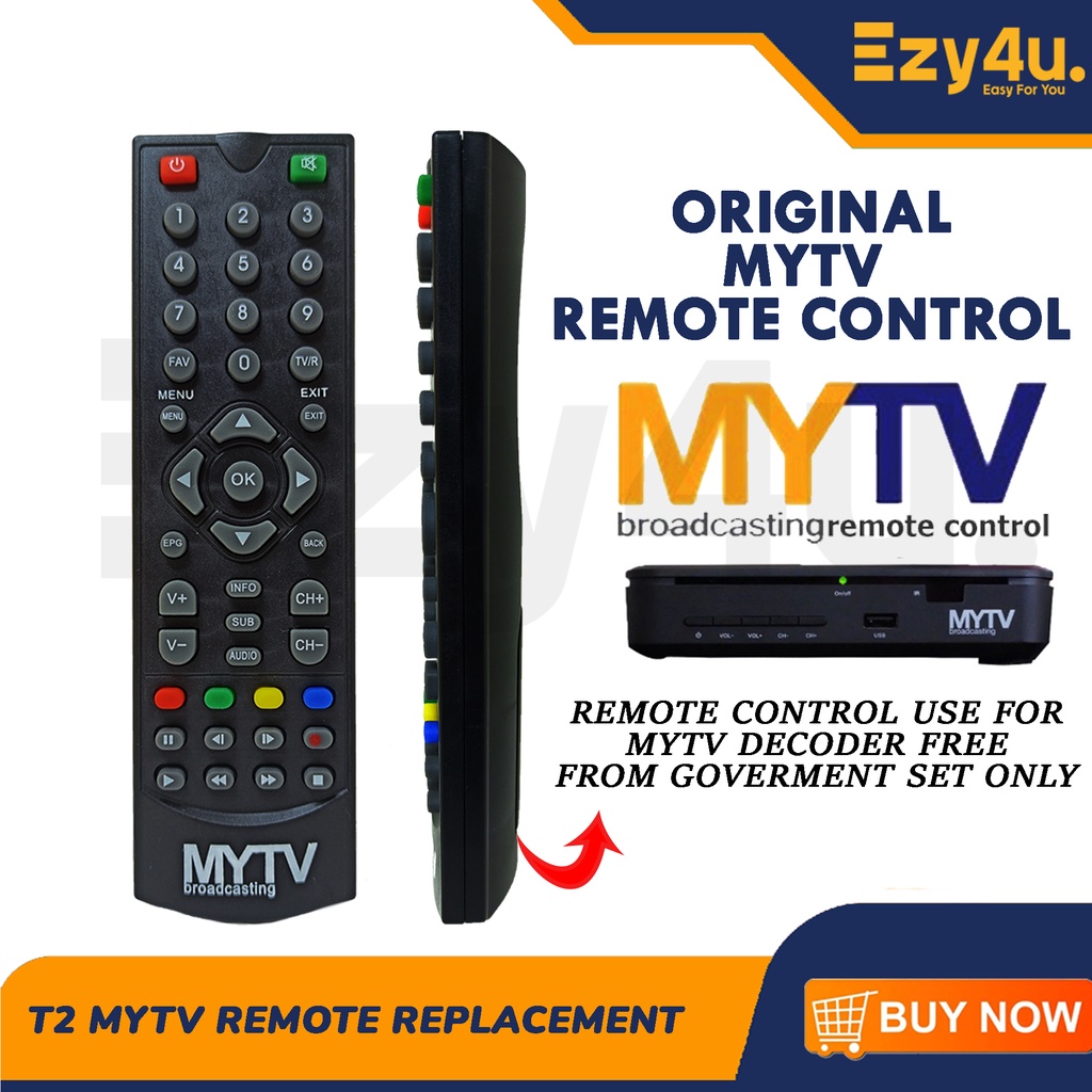 𝗢𝗥𝗜𝗚𝗜𝗡𝗔𝗟 𝗠𝗬𝗧𝗩 𝗥𝗘𝗠𝗢𝗧𝗘 𝗖𝗢𝗡𝗧𝗥𝗢𝗟 khas untuk edaran Dekoder Digital Kerajaan ...