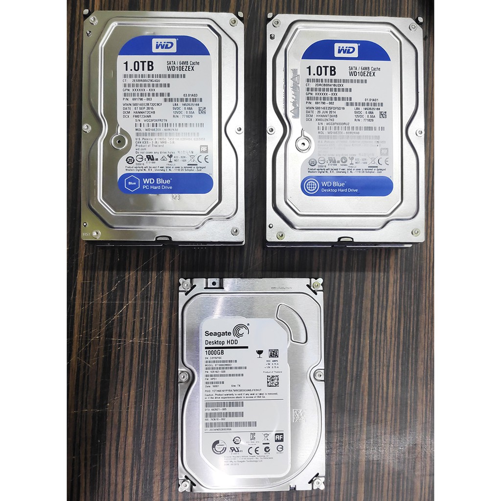 USED HDD - Desktop PC 3.5’’ SATA Hard Disk Drive 80GB 160GB 250GB 320gb ...