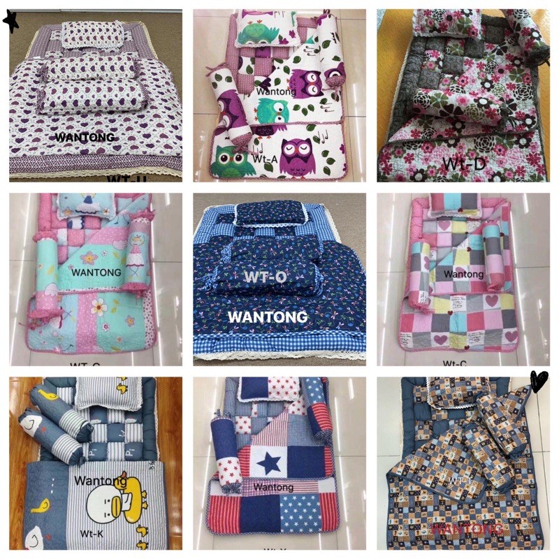 tilam baby / Toto Baby / Tilam Baby Patchwork bedsheet (5 In 1 ...