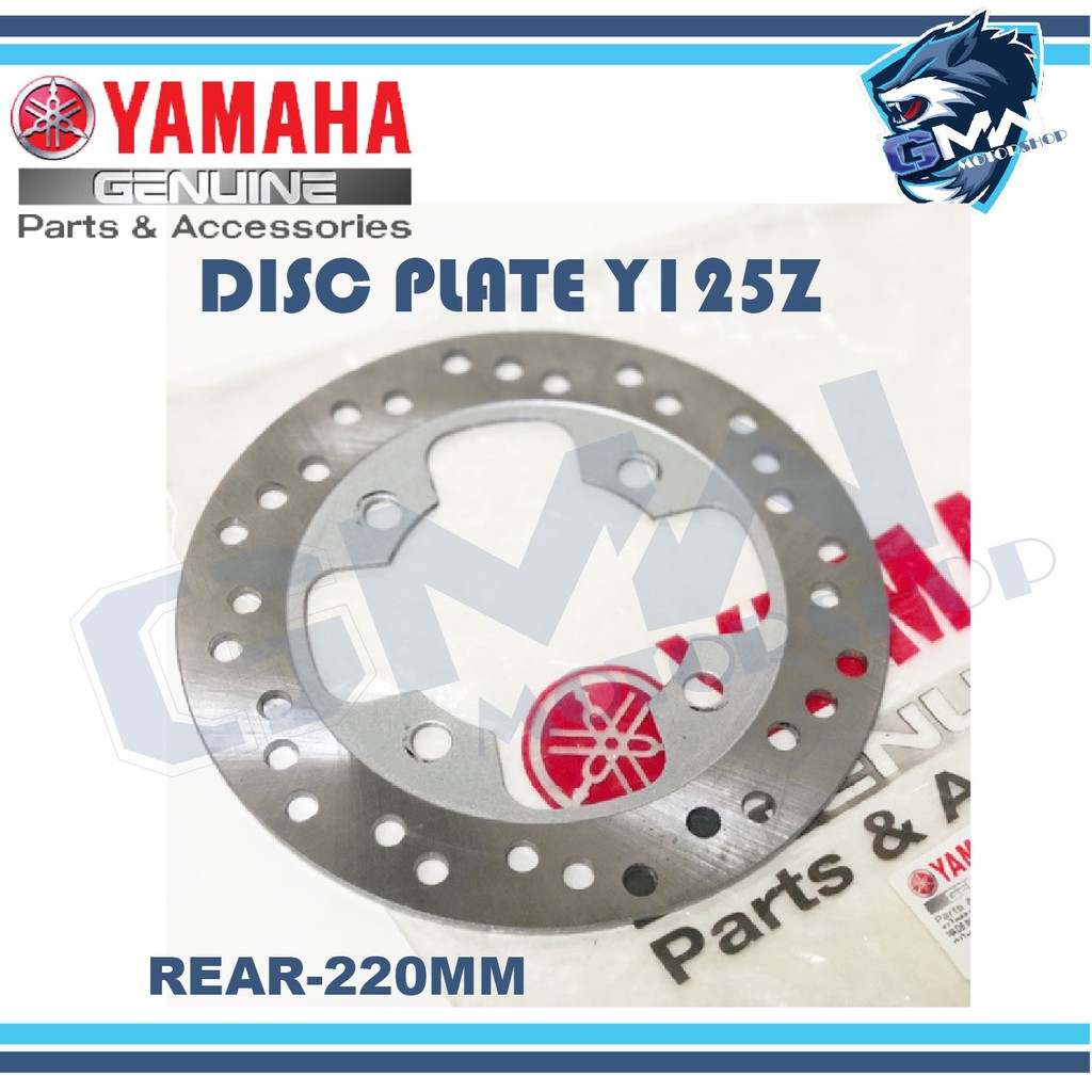 DISC PLATE YAMAHA ORIGINAL DISC PLATE REAR Y125Z ENKEI Y125 Y125ZR OE ...