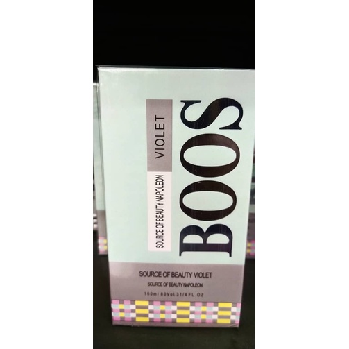 😍 1.1 SALE 😍 BOOS VIOLET 100ML FOR MEN PERFUME NATURAL SPRAY TYPE ...