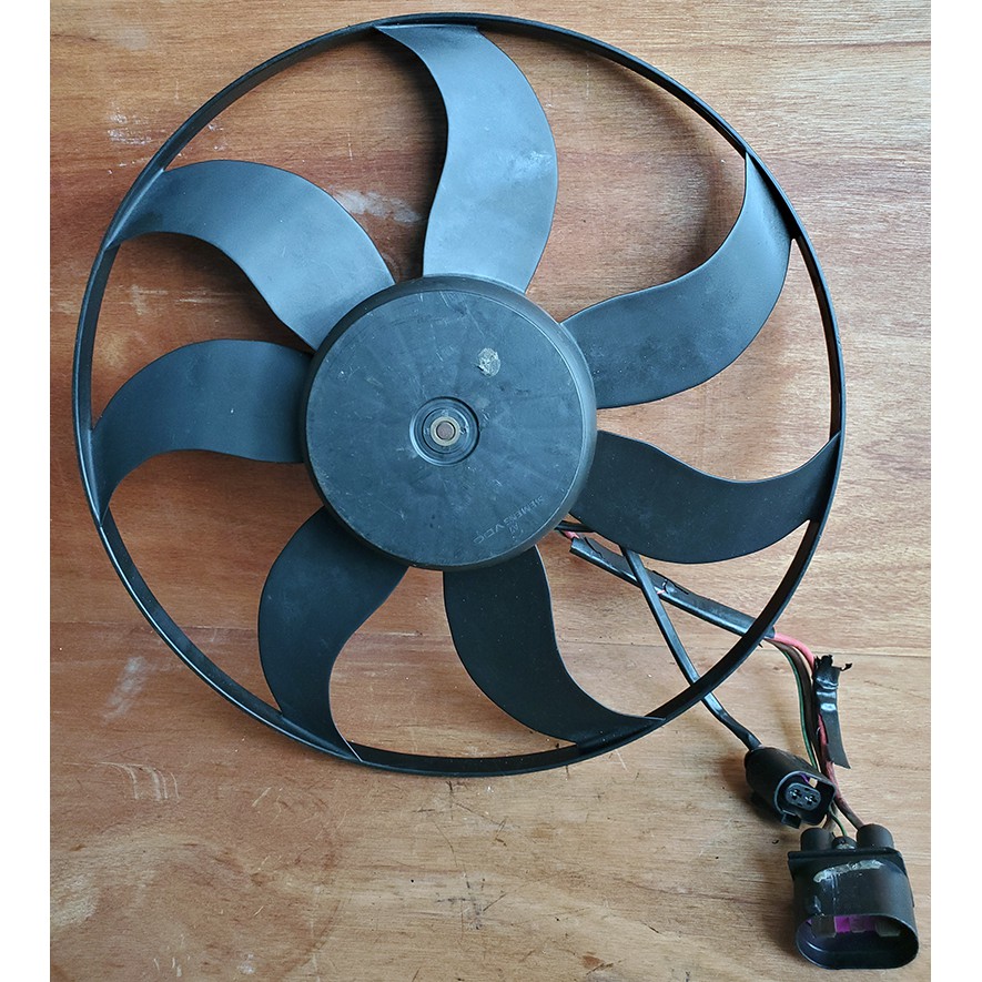(USED) Original Genuine made in GERMANY VW Golf Radiator Cooling Fan ...
