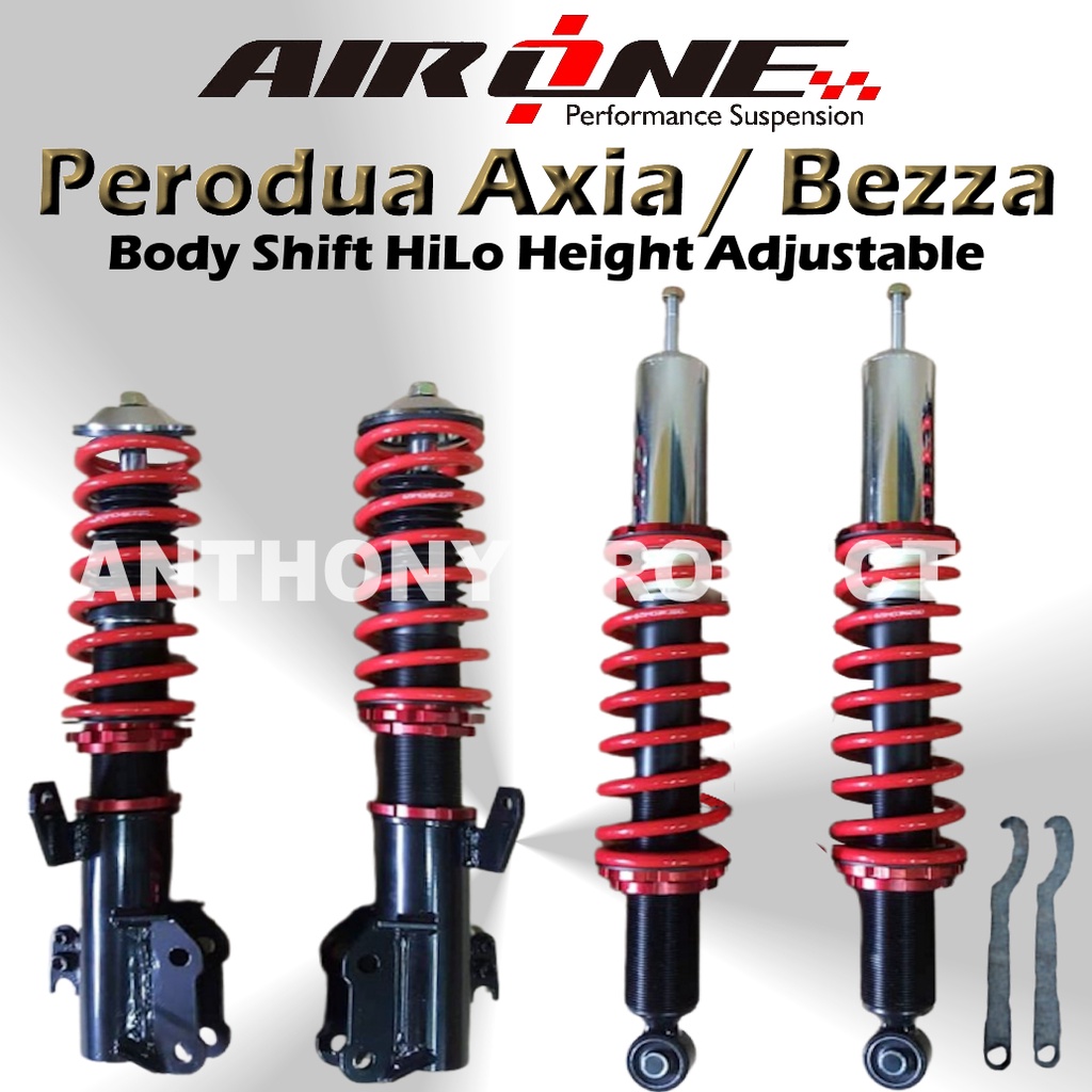 Perodua Bezza / Axia G1 / Axia G2 DNGA Body shift High Low/ Hilo Soft ...