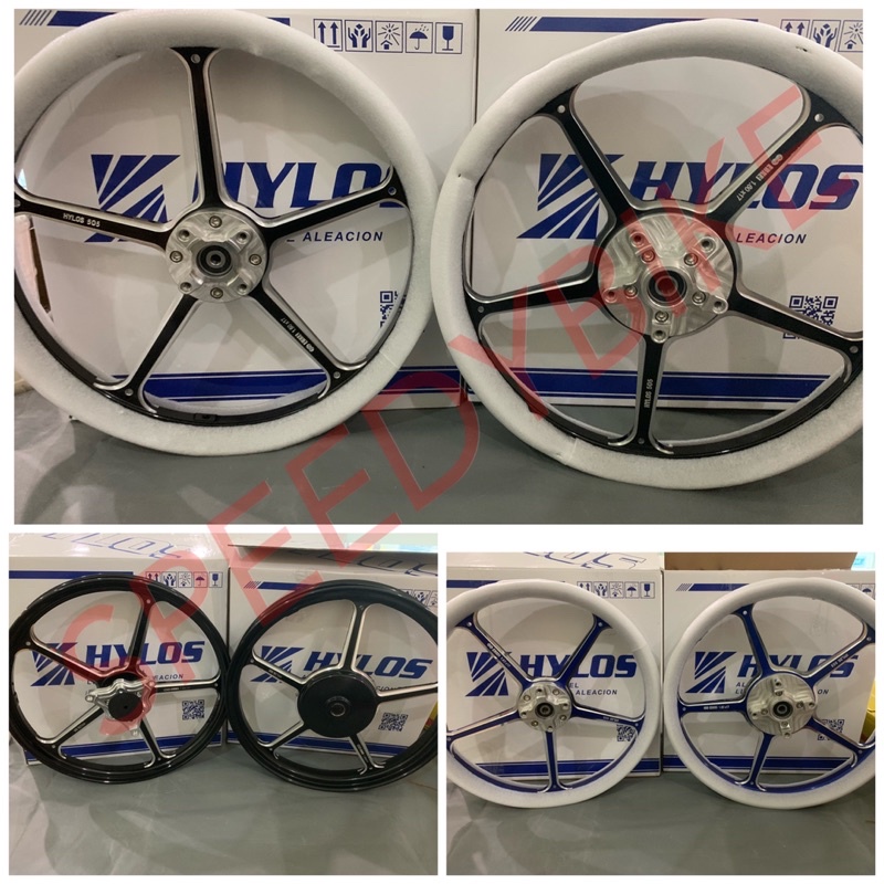 HYLOS ENKEI 505 OPEN HUB SPORT RIM NVX155 Y15 Y16 Y125 Y125ZR LC5S ...