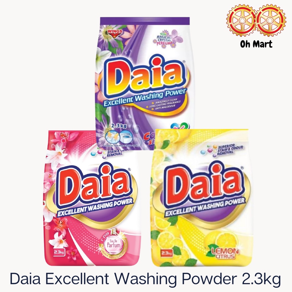 Daia Excellent Washing Powder 2.3kg | Shopee Malaysia