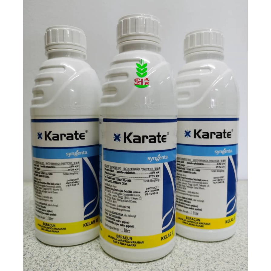 1L Syngenta KARATE EC lambda-cyhalothrin 2.8% w/w Racun Serangga | Shopee Malaysia