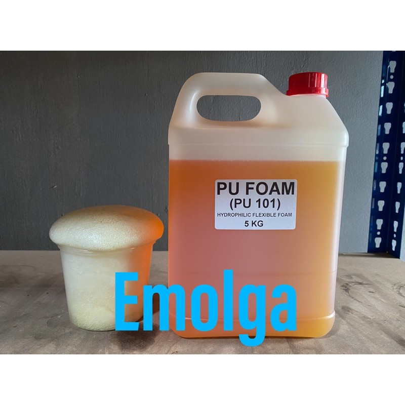5KG PU 101 FLEXIBLE FOAM / PU GROUTING / PU INJECTION / ONE PART ...