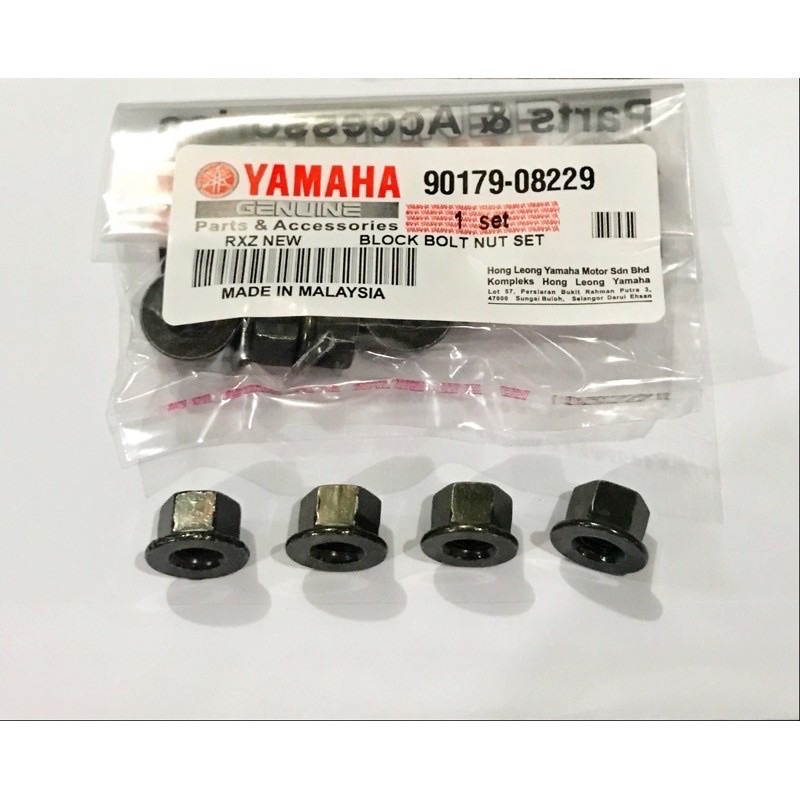 YAMAHA RXZ Block Nut Screw Block Skru Skrew | Shopee Malaysia