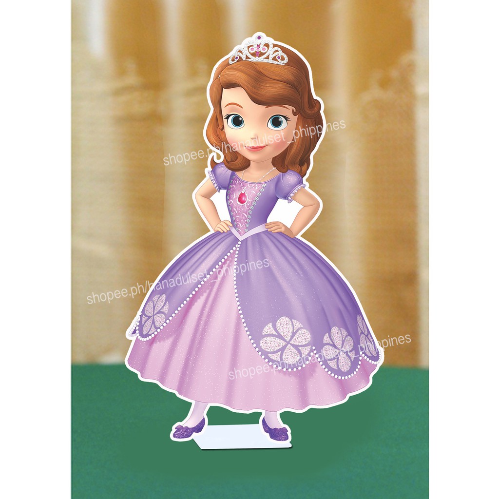 3 inches | cake topper Disney Character standee [ Sofia ] Sofia The ...