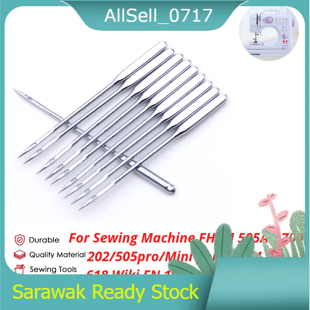Sarawak Stok Mini Sewing Machine Needles (10 PCS) Compatible needle For ...