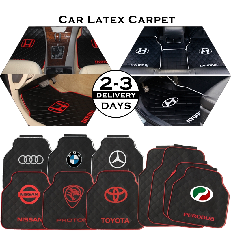 Nexus Car Perodua Proton Honda Toyota Car Carpet Latex Floor Mats Foot ...