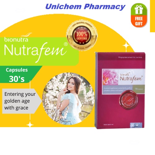 Bionutra Nutrafem Menopause Supplement 30's [Exp: 03/2024] | Shopee ...