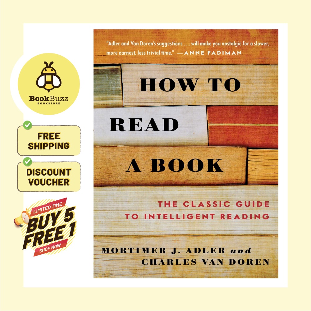 How to Read a Book: The Classic Guide to Intelligent Reading By Mortimer J. Adler | Shopee Malaysia