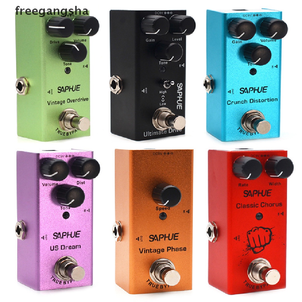 [FREG] Electric Guitar Pedal Vintage Overdrive/Distortion Crunch ...